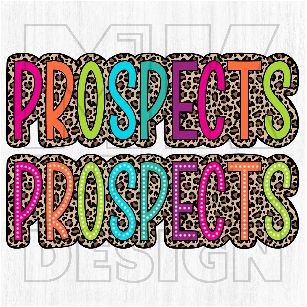 Colorful Prospects Leopard Print Design, Mascot, School Spirit (digital ...