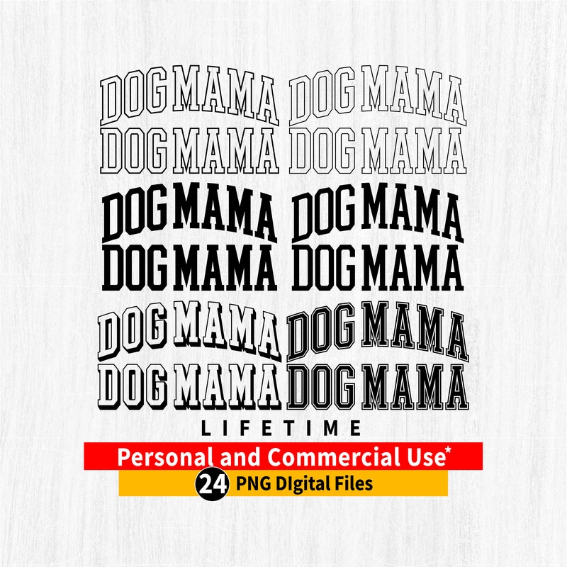Dog Mama Png - Etsy