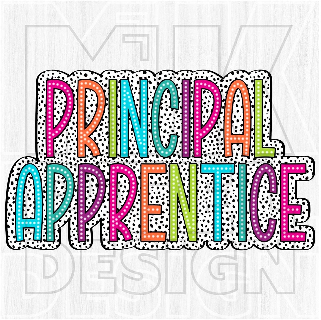 Principal Apprentice Png, Colorful, Dalmatian Dots, Mascot, School ...