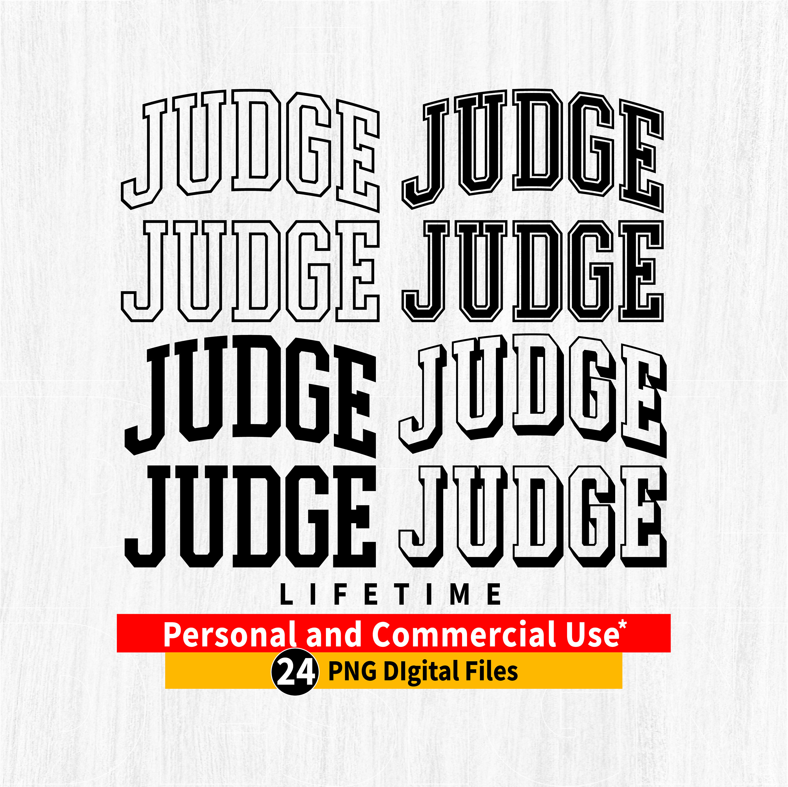 Judge Png, JUDGE Varsity Png Bundle, Judge Varsity Letter, Judge ...
