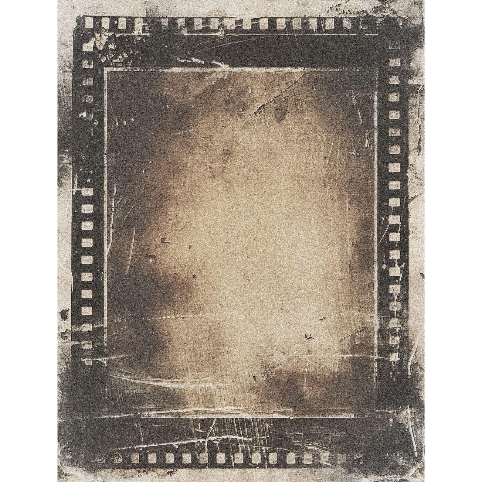 Vintage Film Rice Paper- 6 X Different Printed Mulberry Paper Images ...