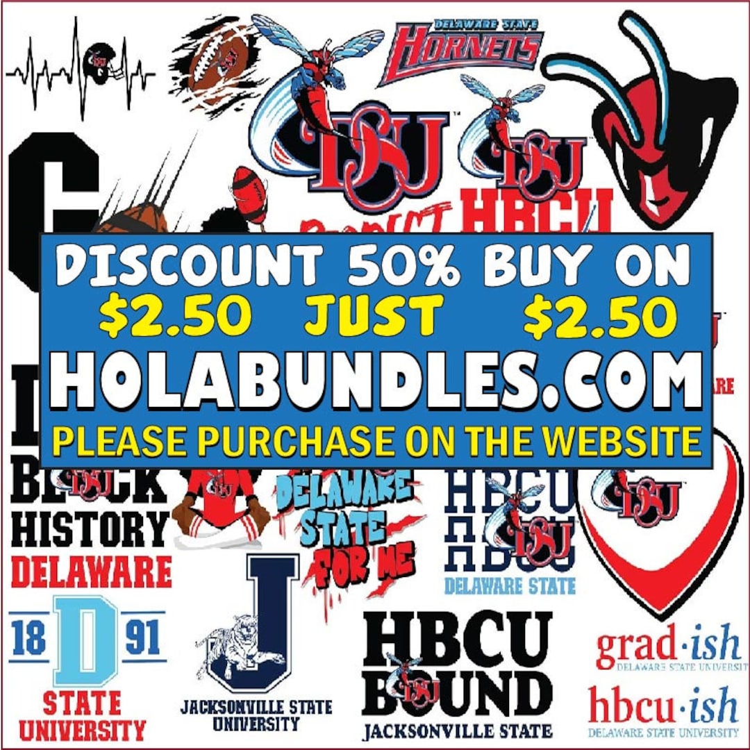 Delaware State Svg and Hbcu Bundle Hbcu Svg, Digital Download, Perfect ...