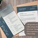 Personalized Modern CV Pack: 5 Templates With Photo and Cover Letter - Etsy