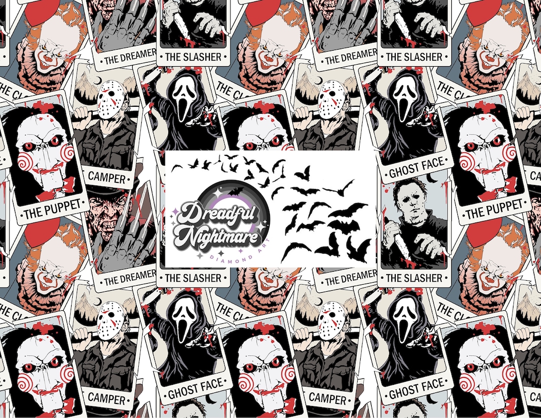 Tarot Killers Diamond Art Release Paper - Etsy