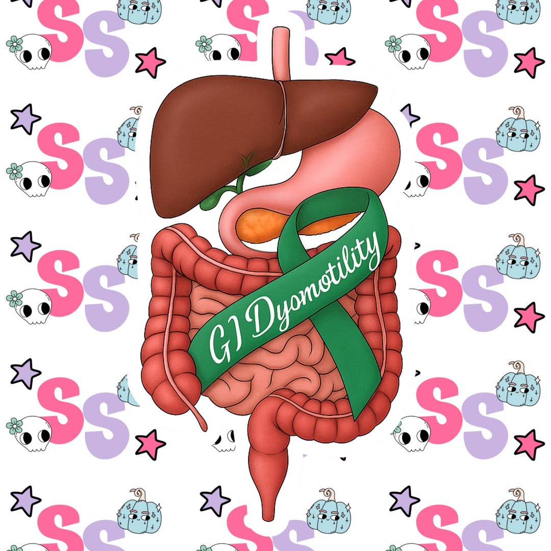 GI Dysmotility Sticker - Etsy