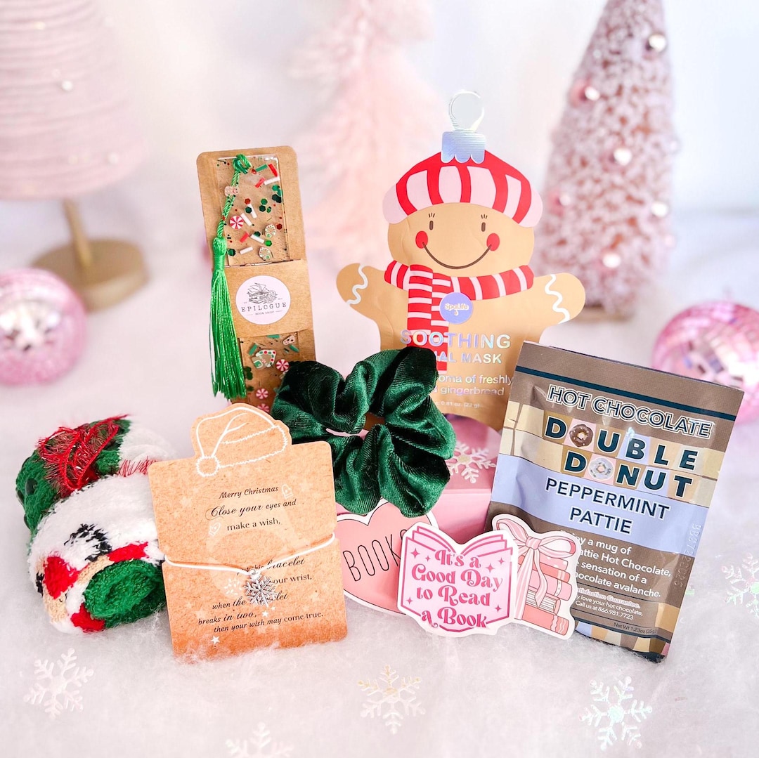 Merry Box Holiday Gift Box Christmas Themed Gift Cozy Gift Set secret ...