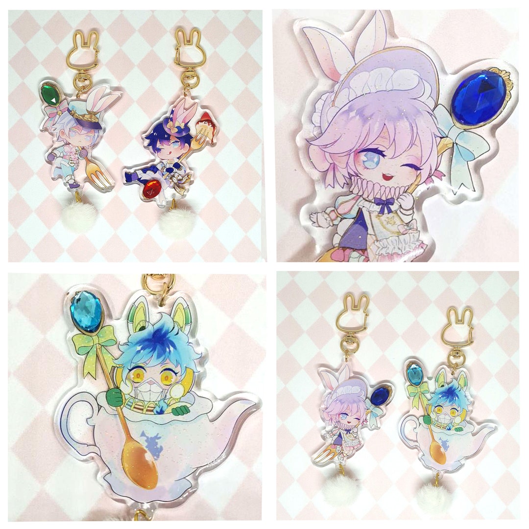 Preorder: White Rabbit Festival Bunny Charms - Etsy