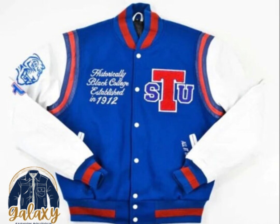 GF Tennessee State University Motto 2.0 Go Big Letterman Jacket - Etsy