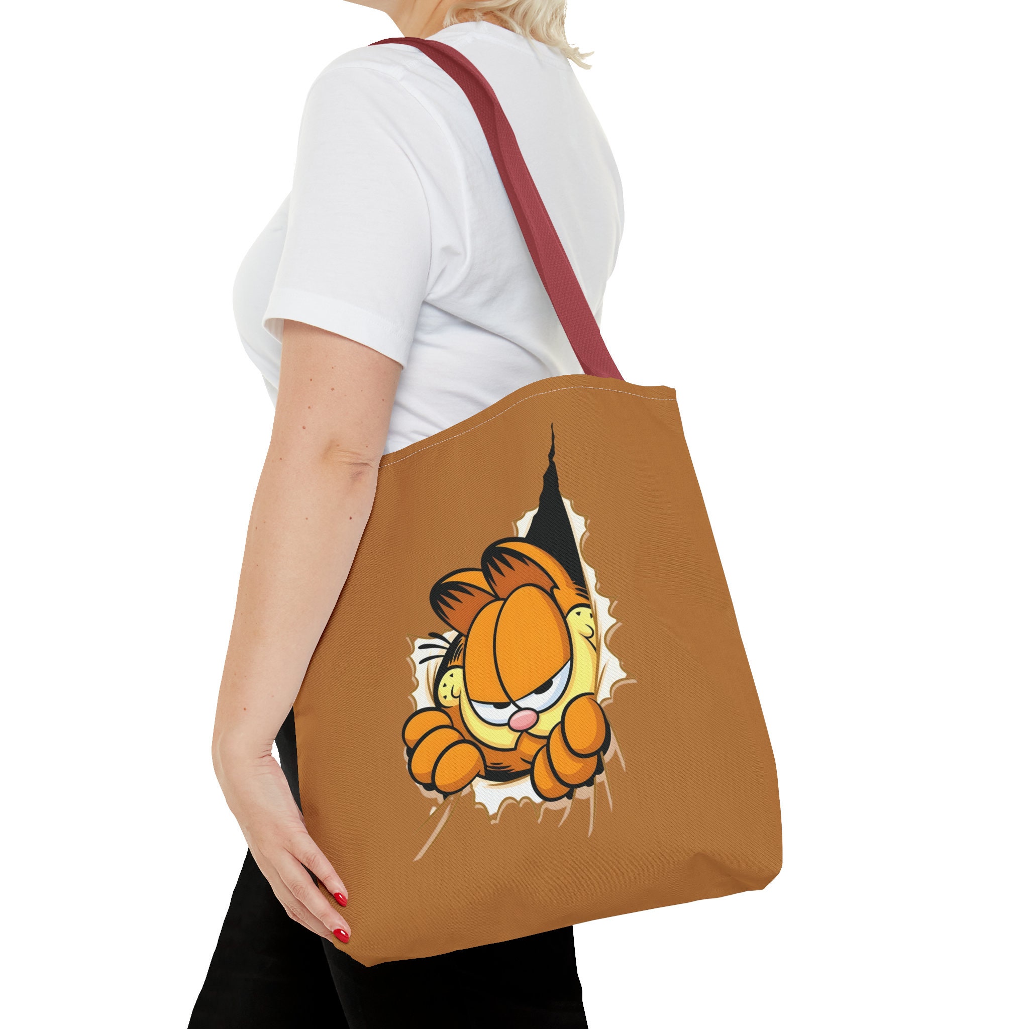 Garfield Tote Bag , Garfield Bag for Woman , Garfield Canvas Tote Bag ...