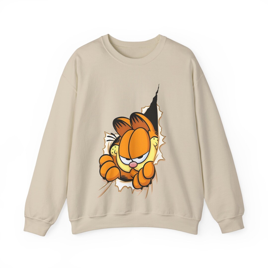 Garfield Sweatshirt , Garfield Sweatshirt for Unisex , Design ...