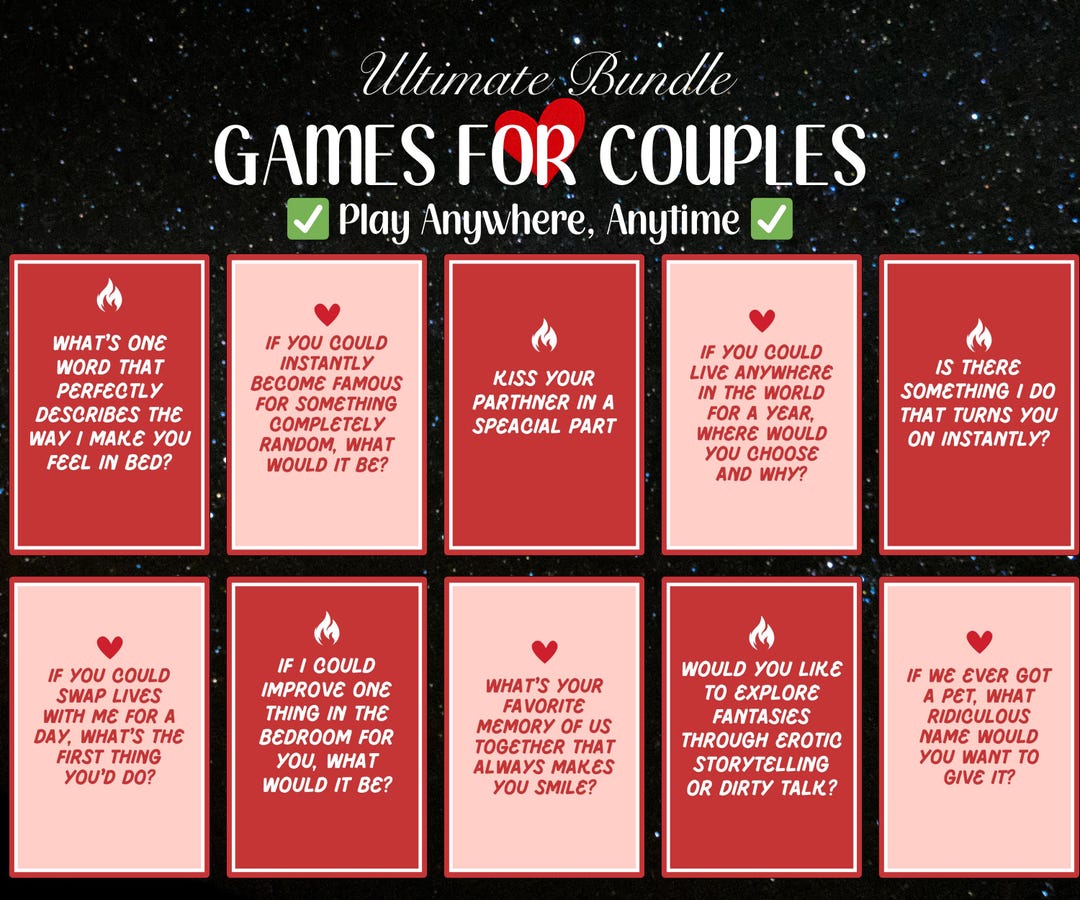 Date Nights Couples | Digital Couple Game Cards | Card Games Couples ...