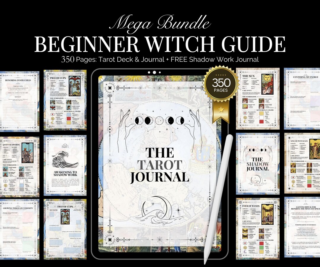 Beginner Tarot Deck, Oracle Deck for Beginner, Tarot Guidebook for ...