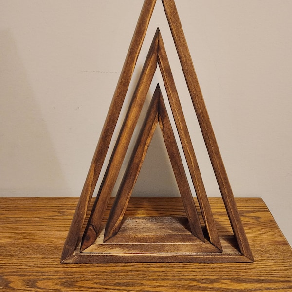 Triangle Wood - Etsy