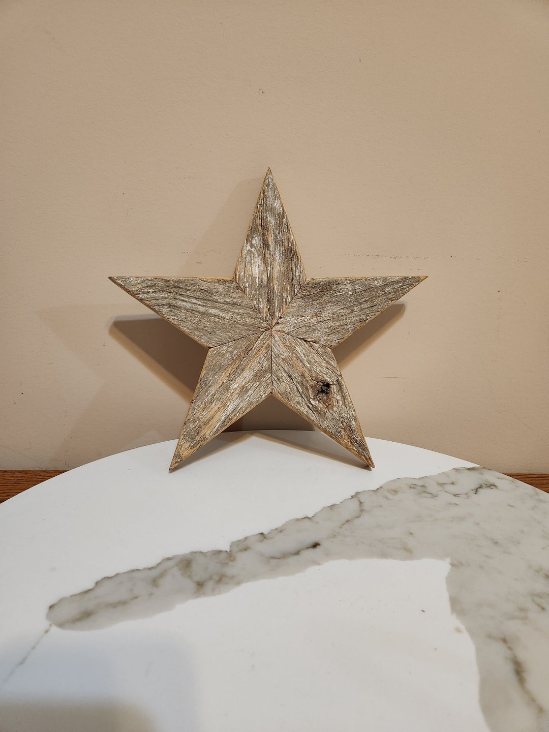 Wood Christmas Tree Topper - Etsy