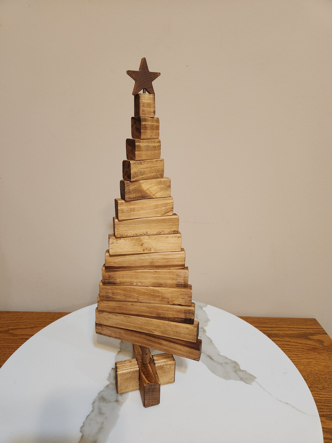 Wood Adjustable Christmas Tree - Etsy