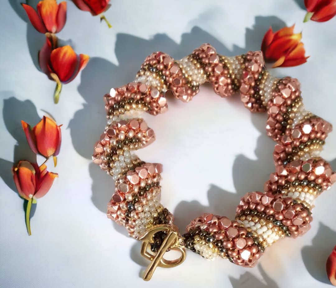 Love Miyuki Bracelet/ Miyuki Jewelry/ Love / Handmade Gift/ Handmade ...