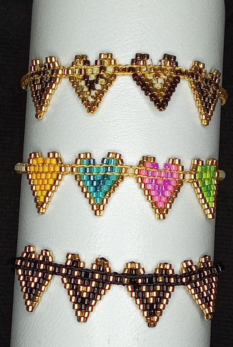 Mini Debbie Miyuki Bracelet/ Handmade Gift/ Handmade Jewelry/ Handmade ...