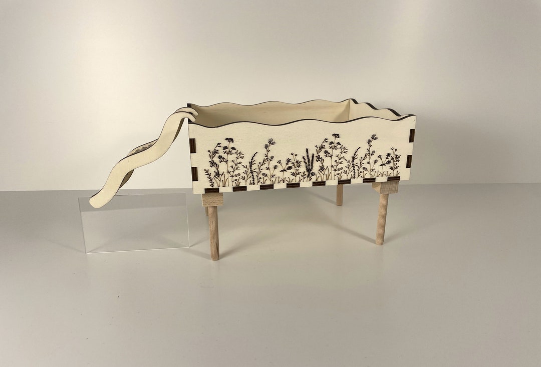 Buy Sand Bath / Digging Box Flower Meadow, Including Ladder for ...