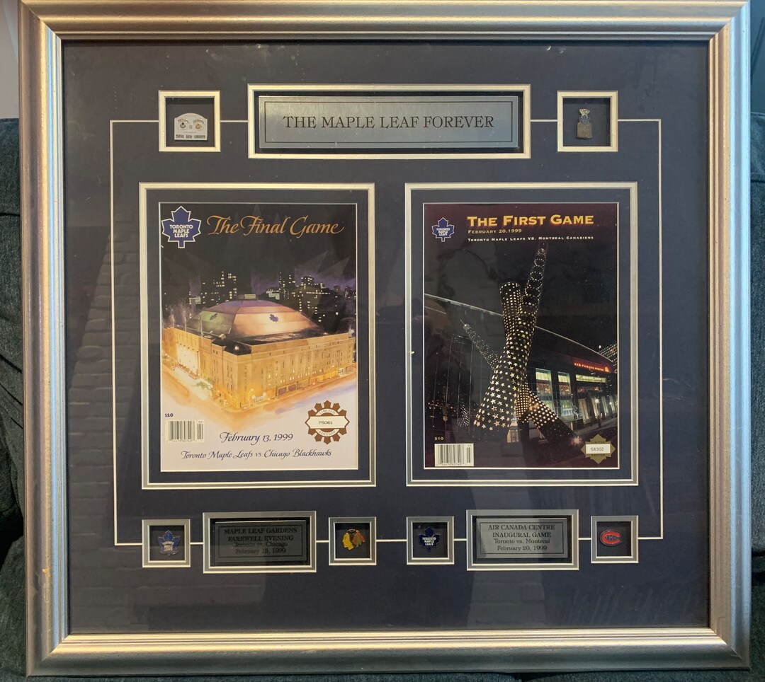 Toronto Maple Leafs Last Game Program From Maple Leaf Gardens First ...