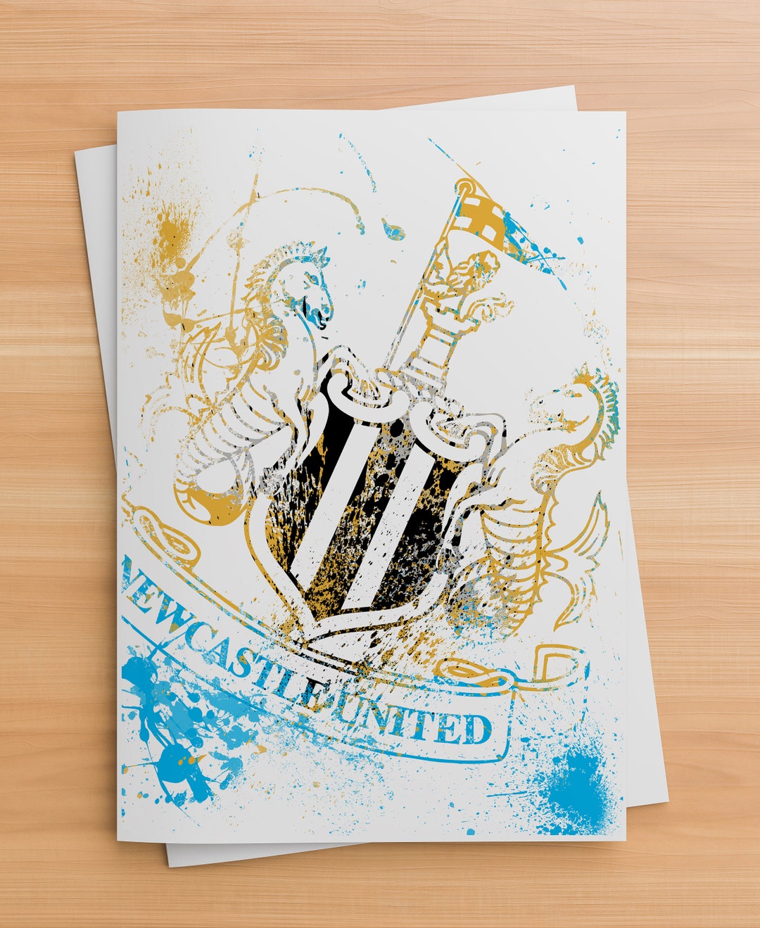 Newcastle United Crest: Digital Download of Iconic Badge in True Club ...