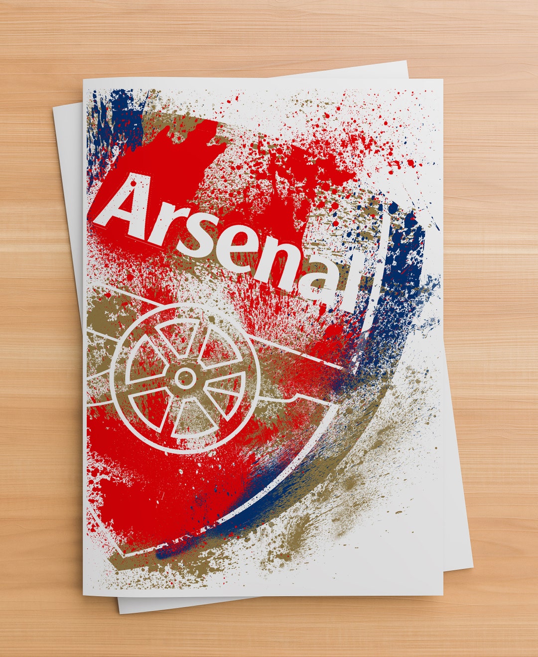 Arsenal Crest: Digital Download of Iconic Badge in True Club Colours - Etsy