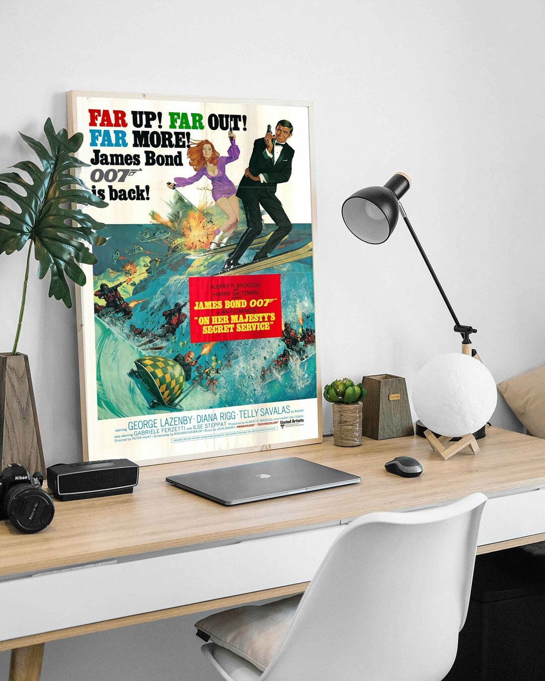 James Bond Majesty's Secret Service Poster - Etsy