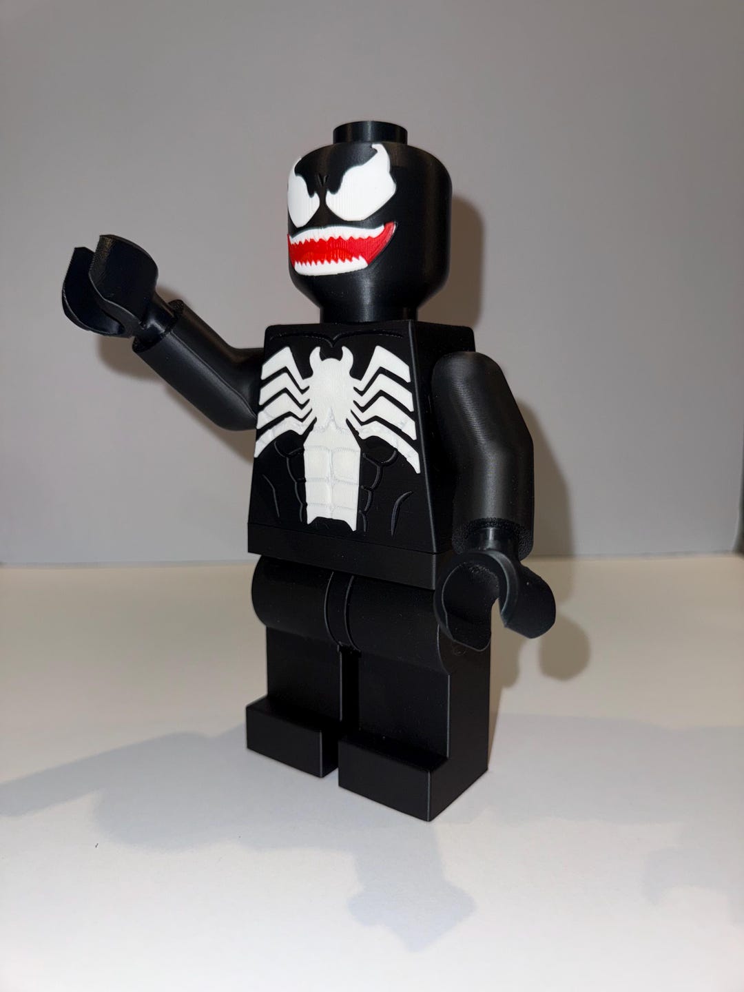 3D Printed Big Brick Spider Villain Figurine - Etsy