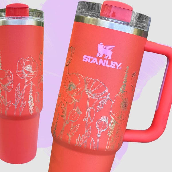 Custom Etched Stanley Cup - Etsy