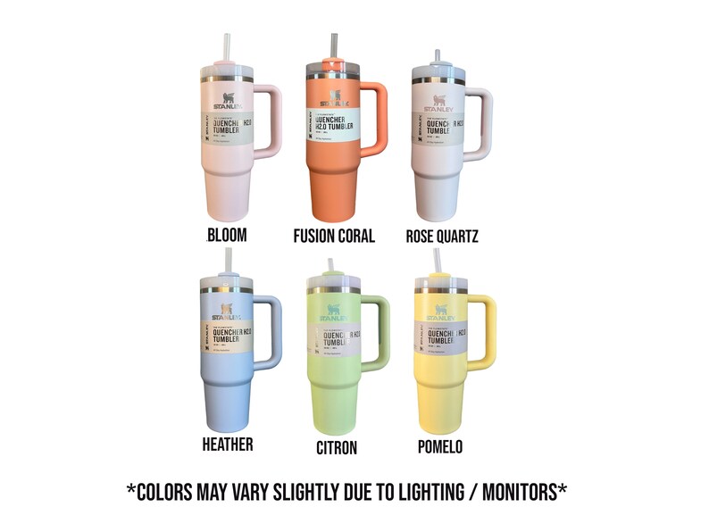 Personalized Floral Stanley Cup 30 Oz, Wild Flower Engraved Tumbler ...