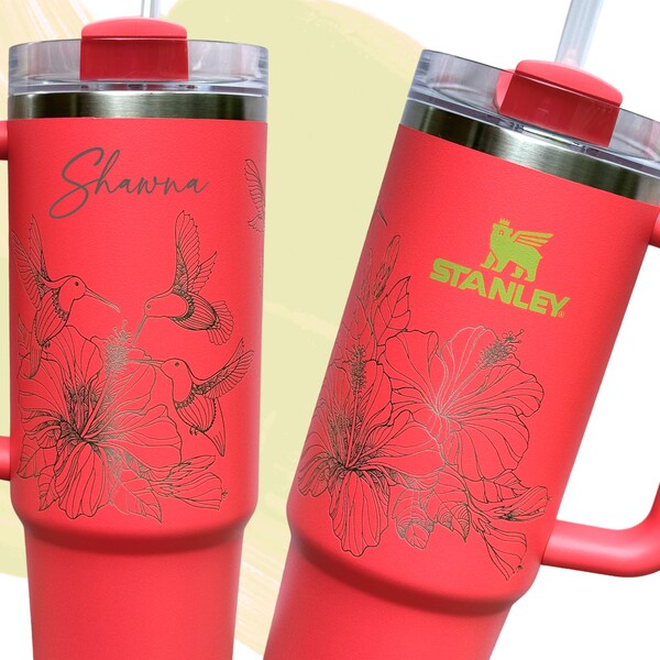 Flower Stanley Cup - Etsy
