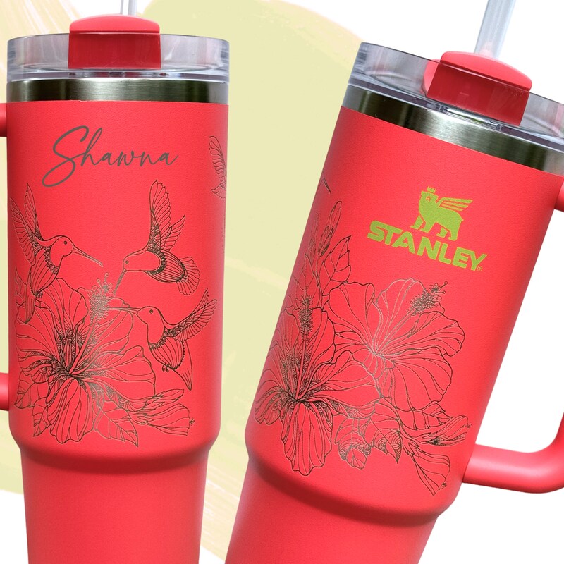 Flower Stanley Cup - Etsy