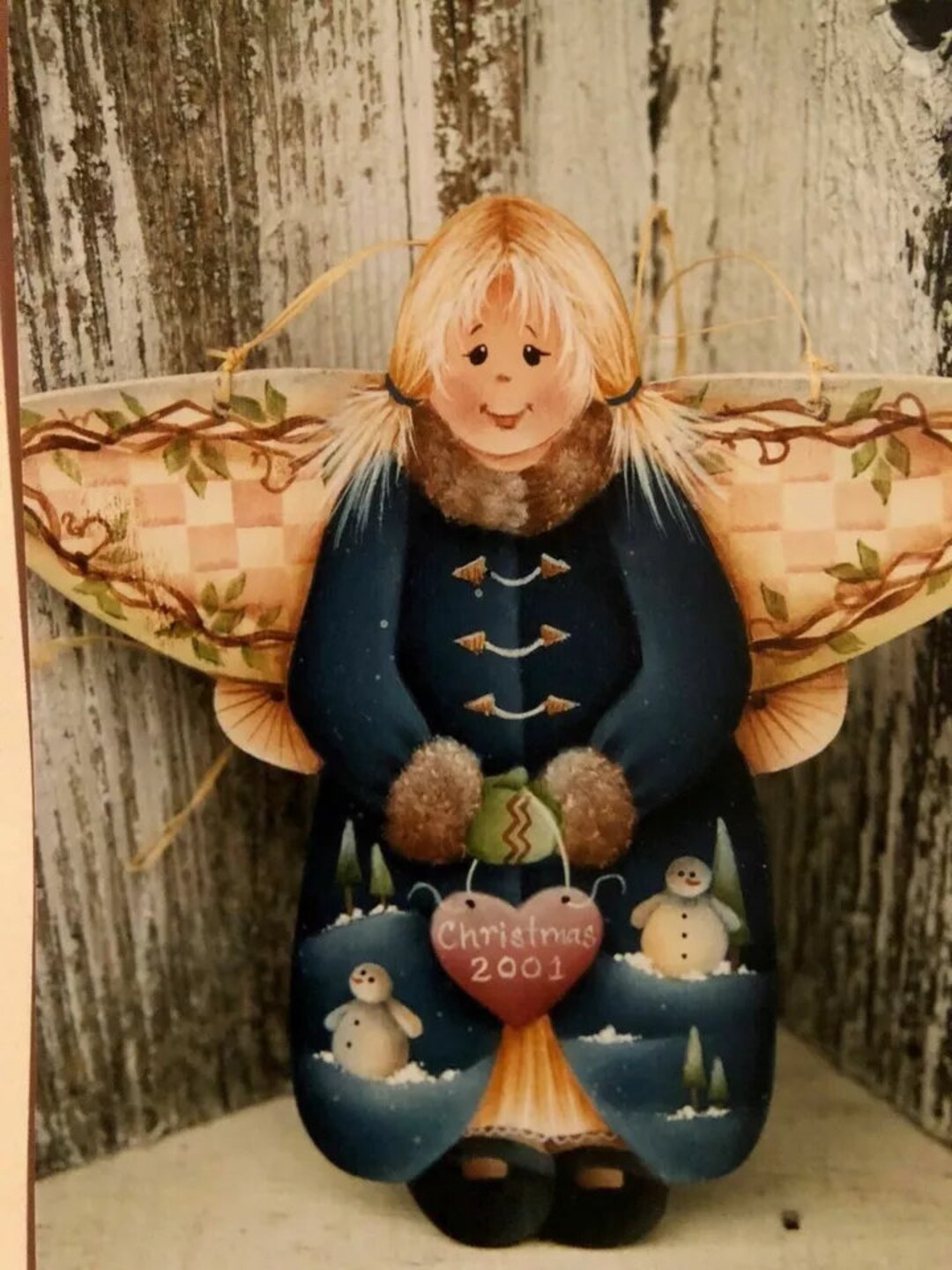 Tole Painting Pattern : Little Miss Christmas by Jamie Mills Price - Etsy