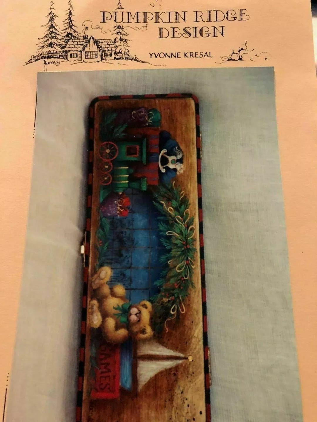 Tole Painting Pattern Packet: Christmas Toys by Yvonne Kresal (pumpkin Ridge) - Etsy