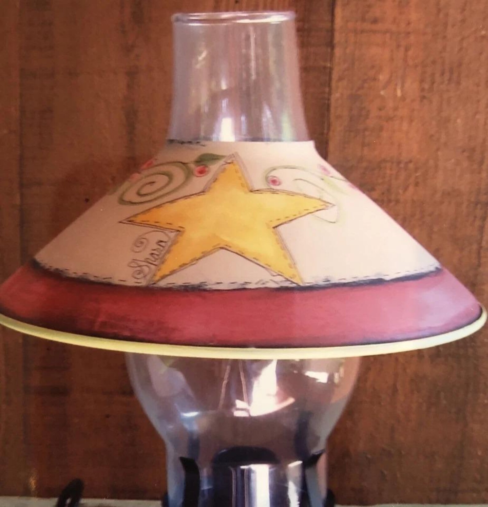 Tole Painting Pattern Packet: Oil Lamp by Shara Reiner Angel Thyme ...