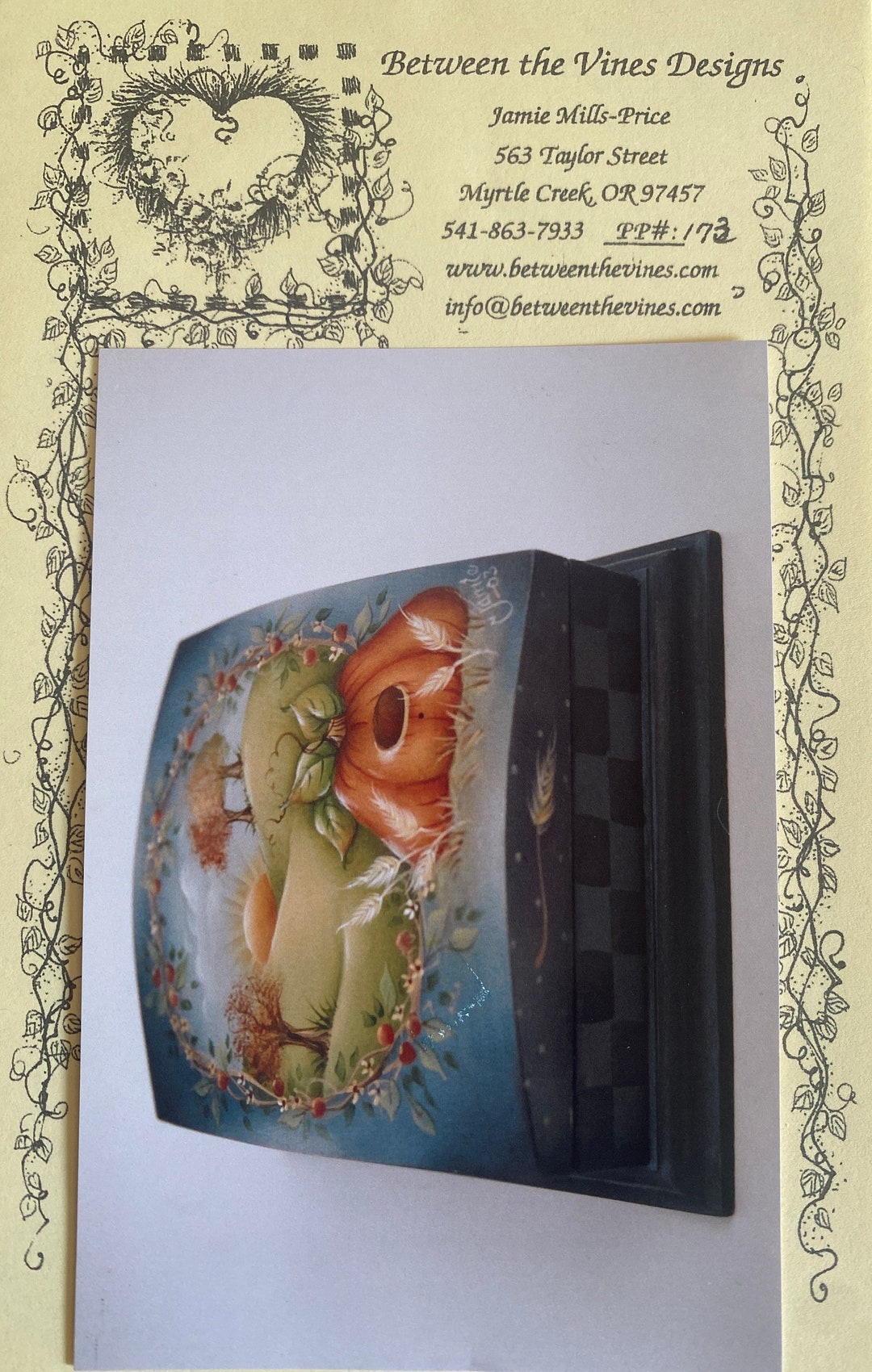 Decorative Tole Pattern Packet: Fall is in the Air by Jamie Mills-price ...