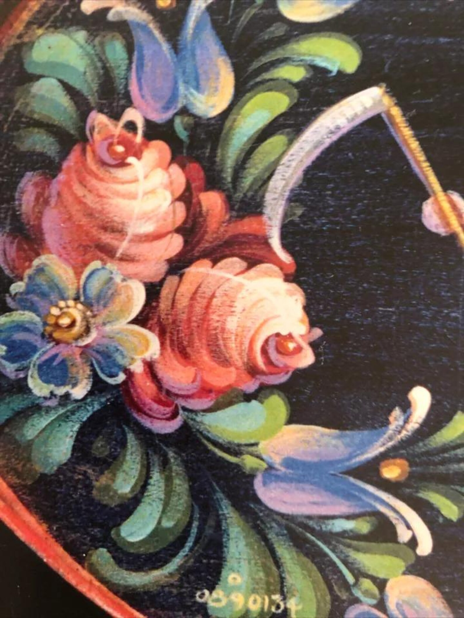Deluxe Vintage Tole Painting Pattern : Garden Tray by Jo Sonja Jansen ...