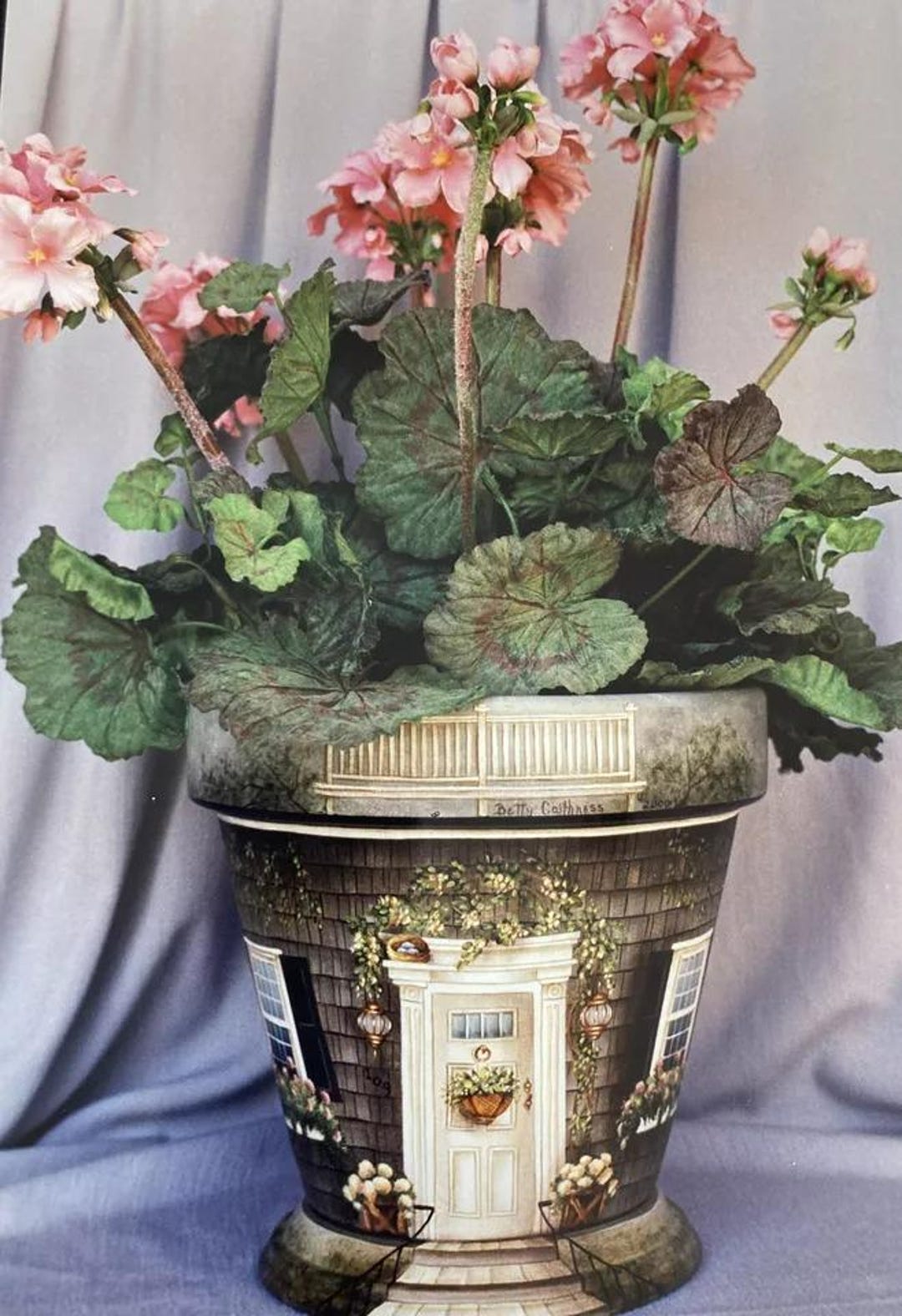 Tole Painting Pattern : Summer Cottage by Betty Caithness - Etsy