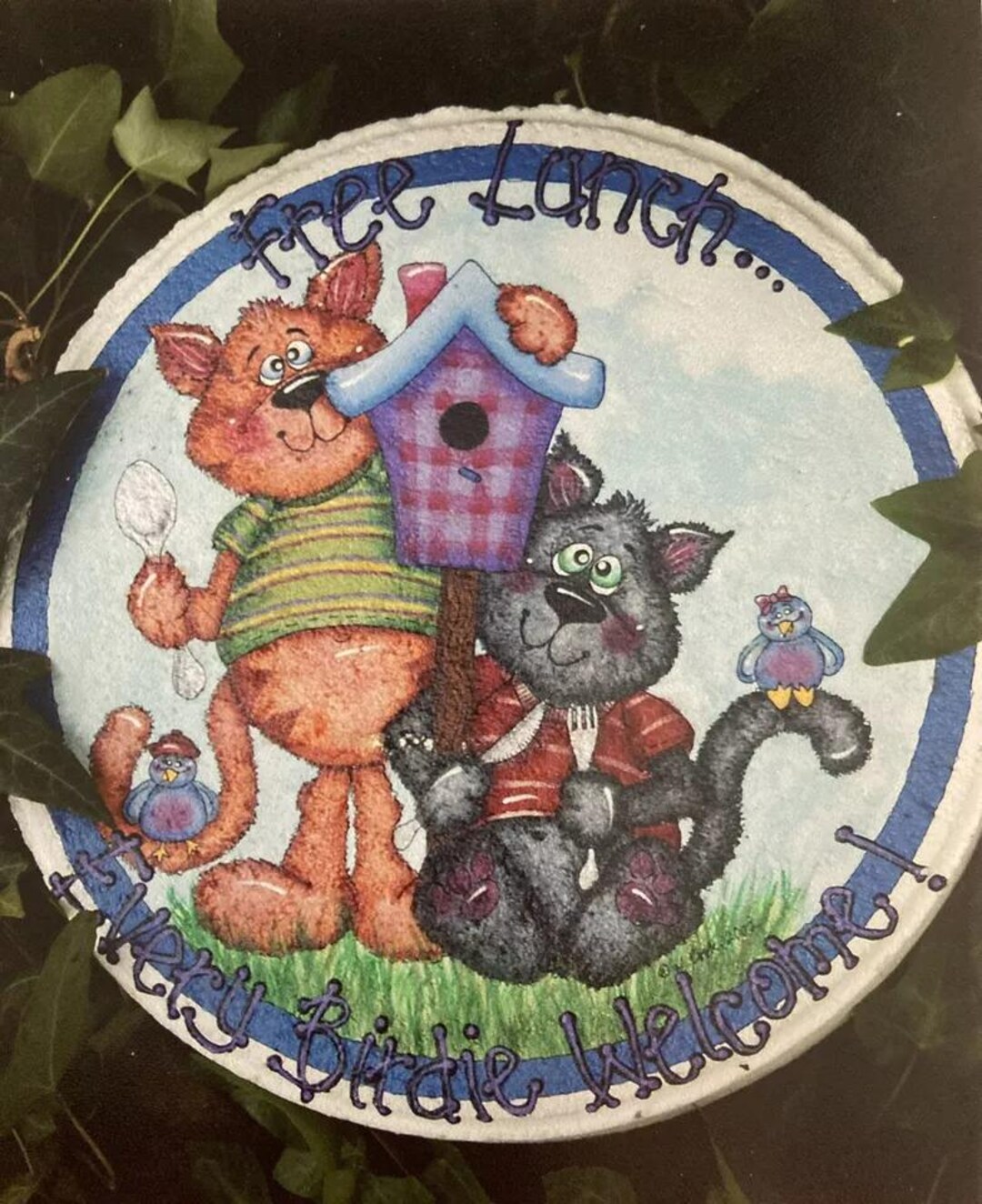 Vintage Tole Painting Pattern: Every Birdie Welcome! by Sharon R. Cook ...