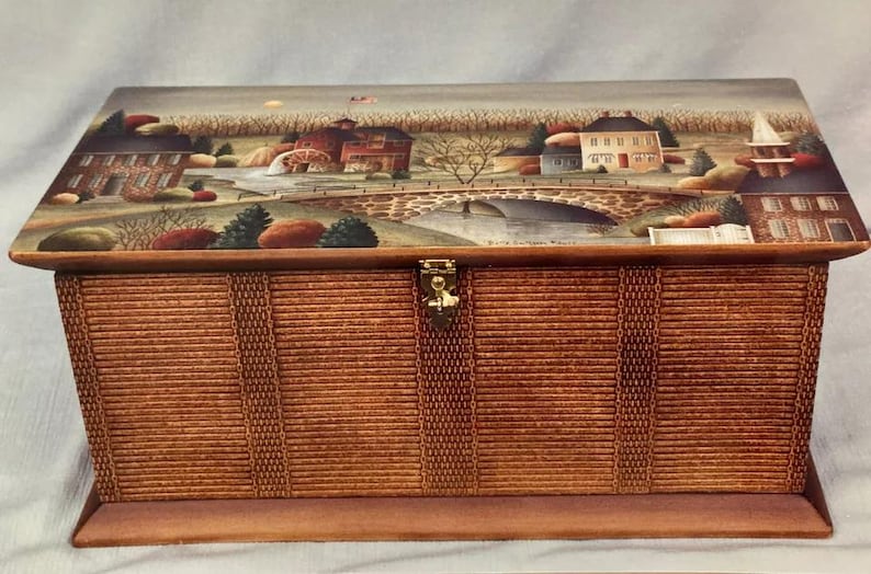 Tole Painting Pattern : Stone Bridge by Betty Caithness - Etsy