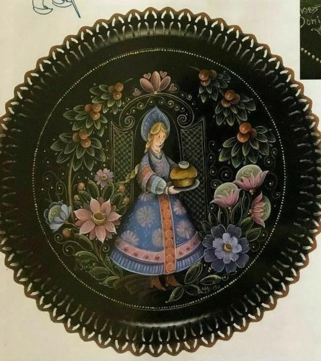 Vintage Tole Painting Pattern : Fairy Tale Treats by Jo Sonja Jansen - Etsy