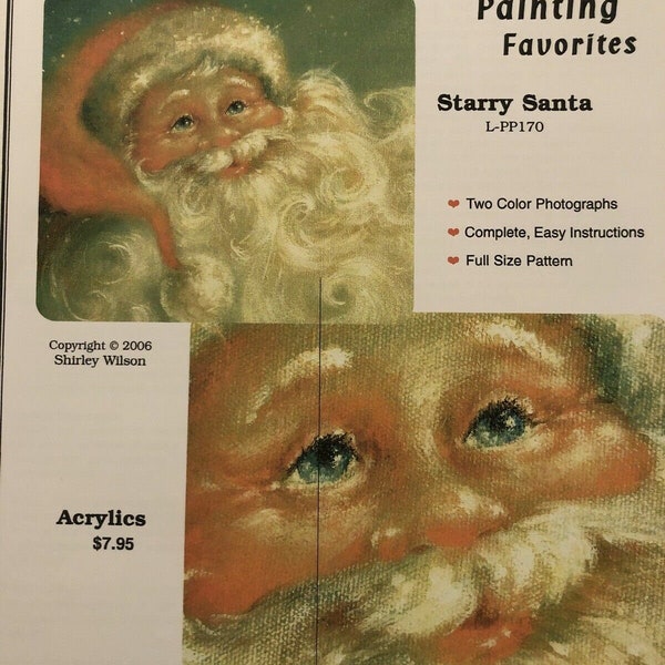 Santa Tole Painting Patterns - Etsy