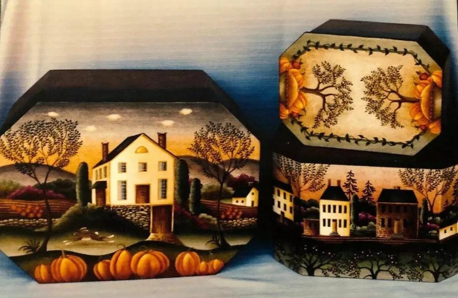 Vintage Tole Painting Pattern : Apple Orchard, Pumpkin Pie by Betty ...