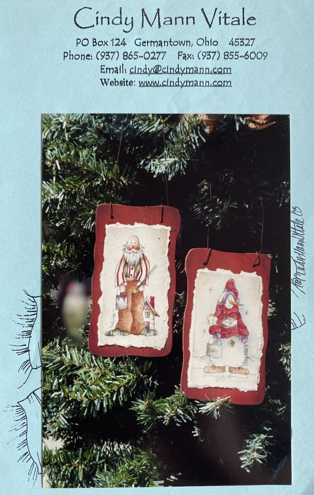 Vintage Tole Painting Pattern Packet: Workshop Nick & Oscar Iceman ...