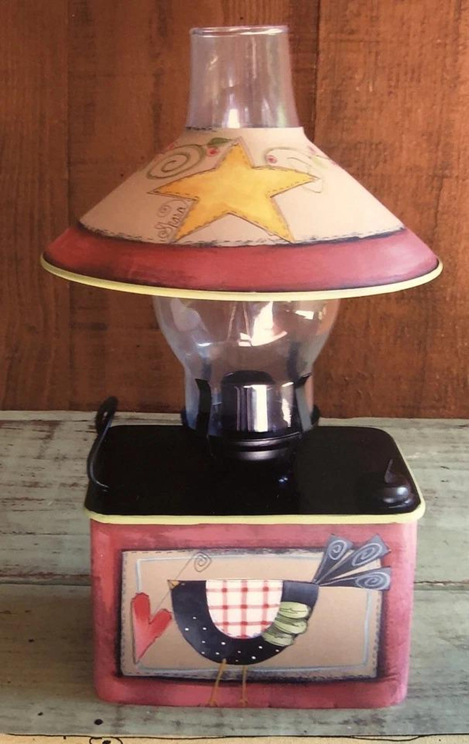 Tole Painting Pattern Packet: Oil Lamp by Shara Reiner Angel Thyme ...