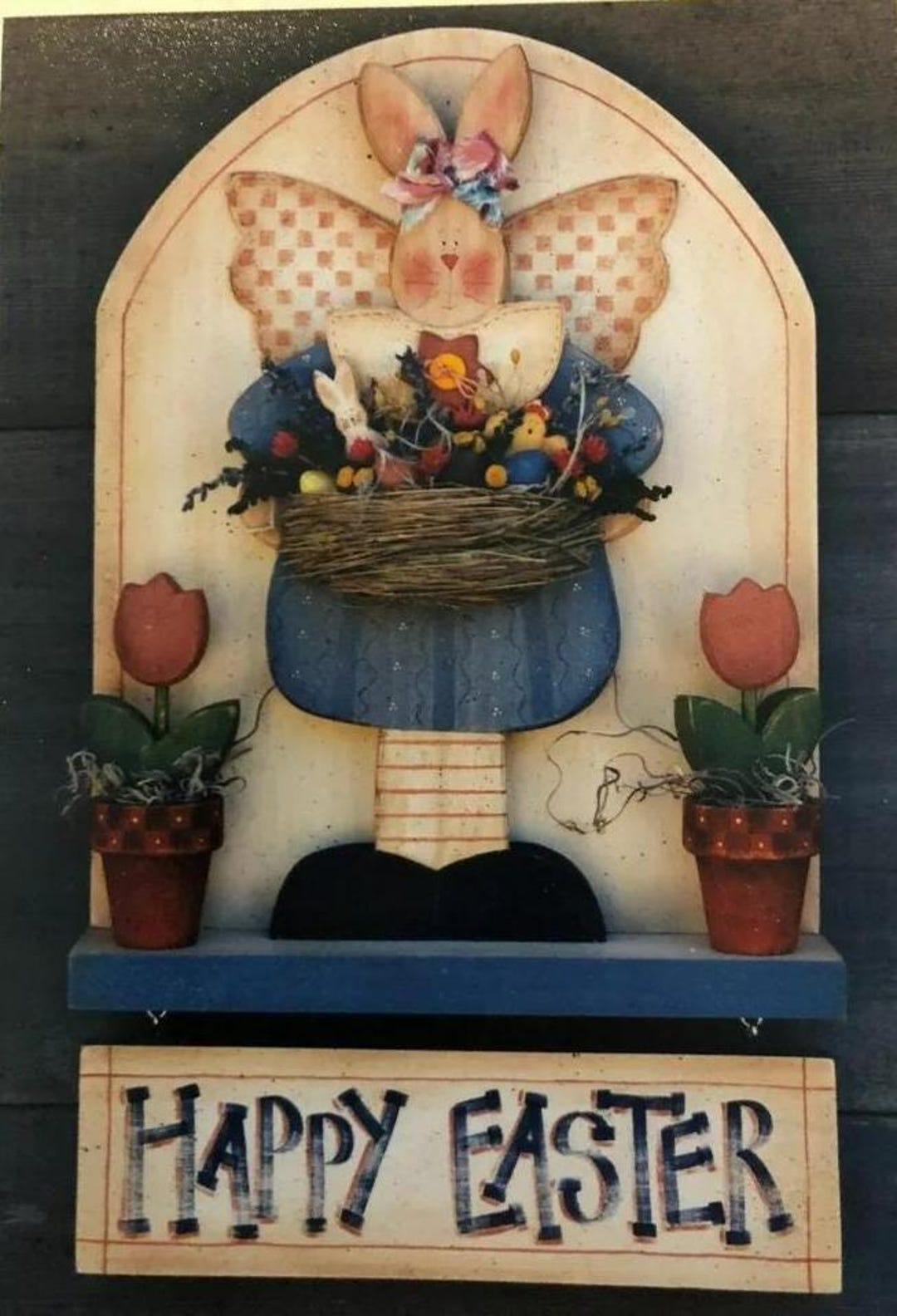 Tole Painting Pattern Packet: Welcome Bunny by Myra Mahy - Etsy