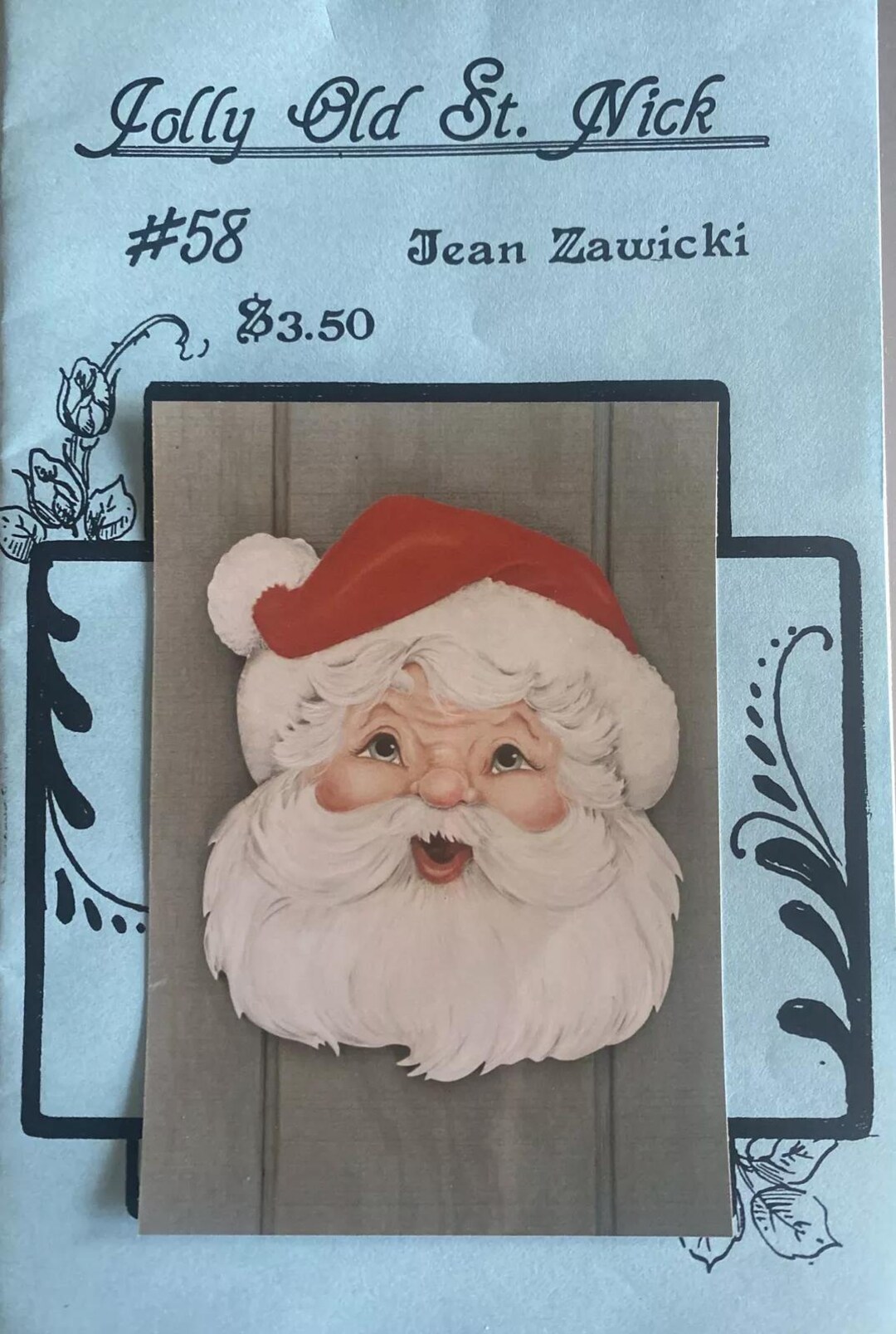 Vintage Decorating Tole Pattern Packet: Jolly Old St. Nick by Jean ...