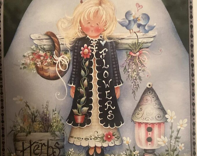 Tole Painting Pattern Packet: Earth Angel Jamie Mills Price - Etsy
