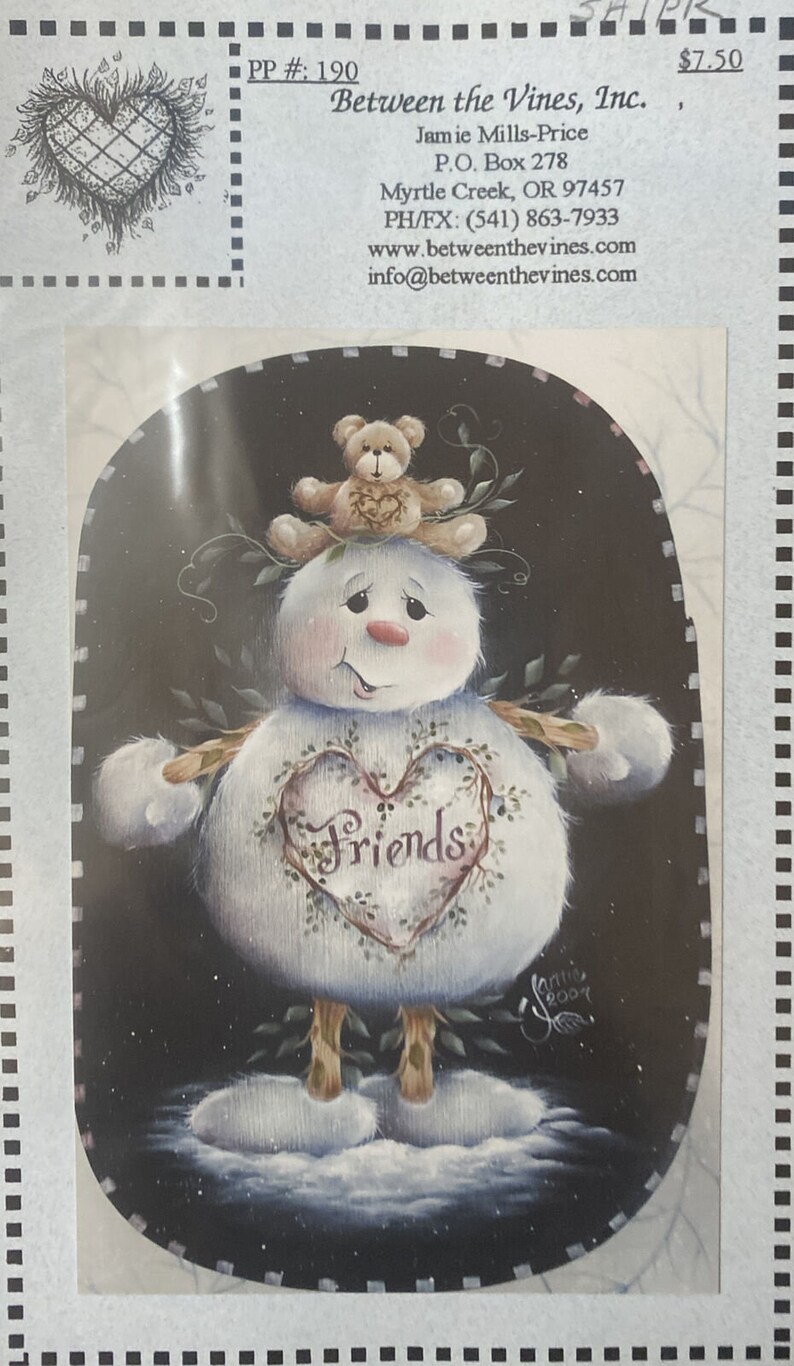 Decorative Tole Painting Pattern Packet: Fluff N' Stuff by Jamie Mills ...