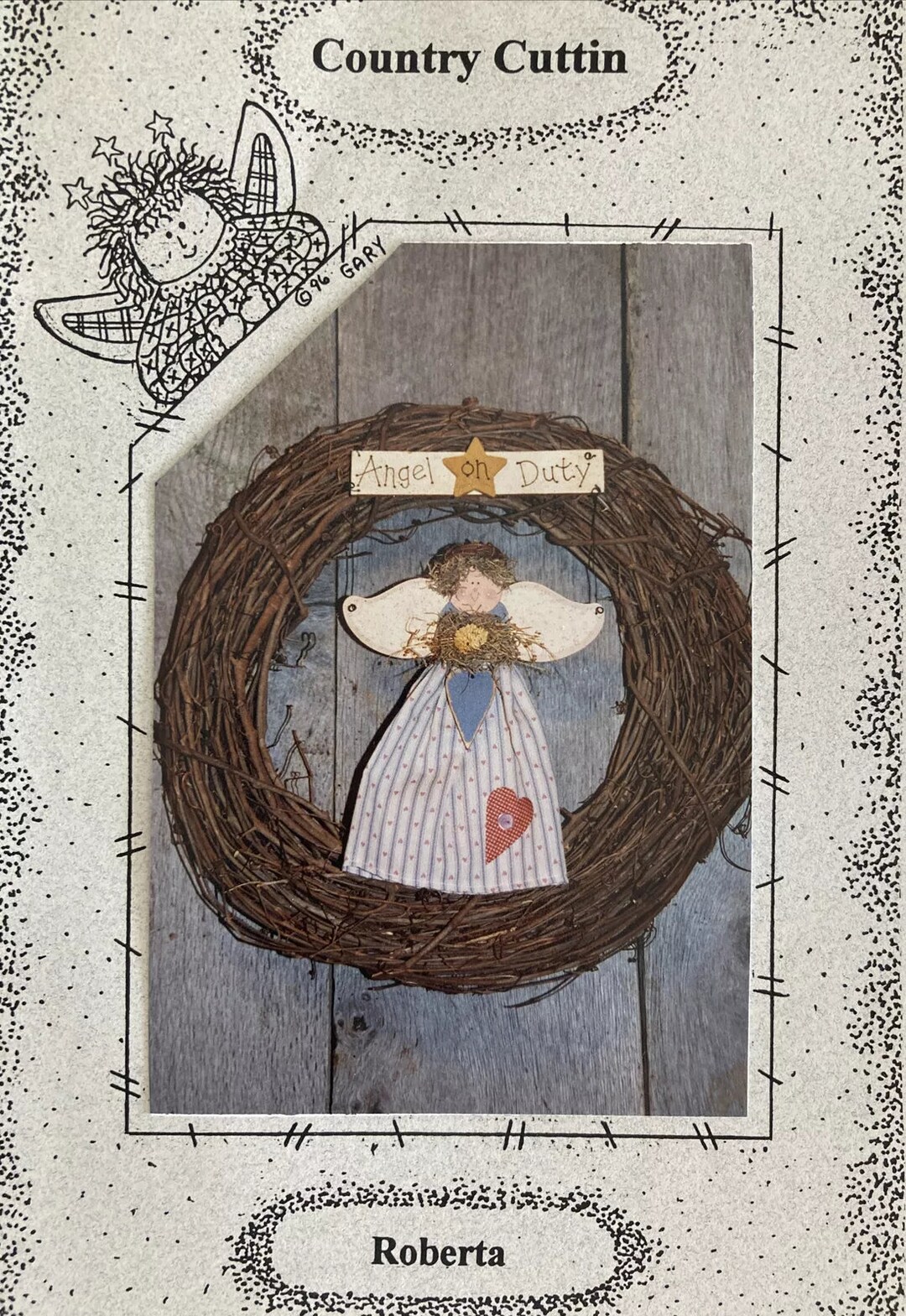 Decorative Tole Painting Pattern Packet: Roberta 15" Herb Angel by Gary ...