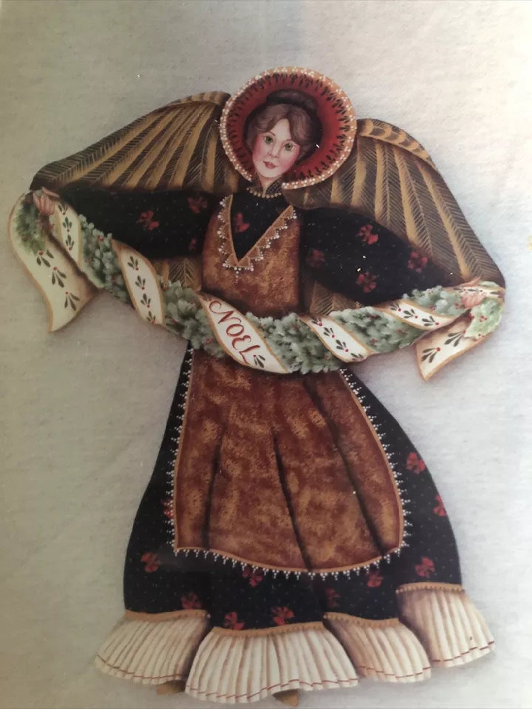 Vintage Tole Painting Pattern : Noel Angel by Nancylee Lenski - Etsy
